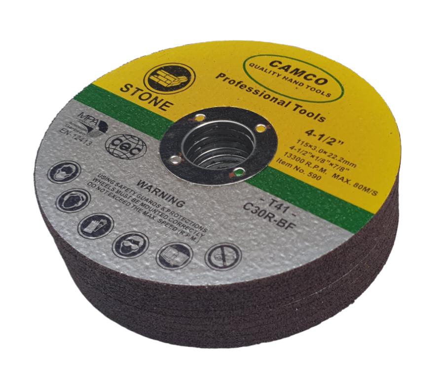Camco (Pack of 10 ) Masonry Cutting Disc - 115mm x 3mm x 22.2mm | Shop ...