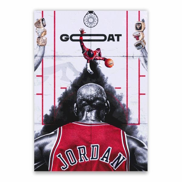 Michael Jordan Goat Poster - A1 | Shop Today. Get it Tomorrow ...