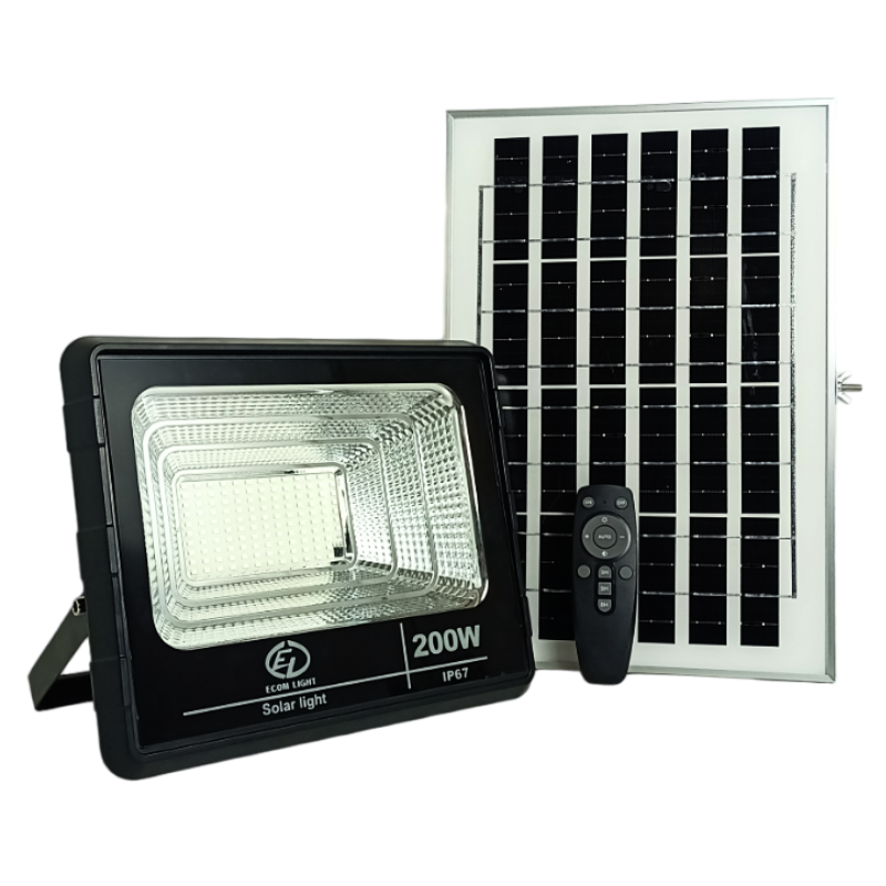 Ecomlight 200W Solar Flood Light IP67 | Shop Today. Get it Tomorrow ...