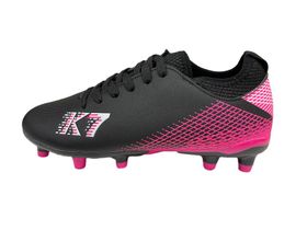 K7 - Piranha - Girls-Ladies Pink and Black Soccer Boots | Shop Today ...