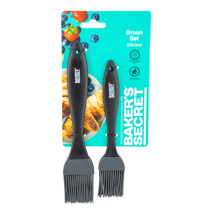 Baker's Secret Silicone Brush Set - 2PC | Shop Today. Get it Tomorrow! | takealot.com
