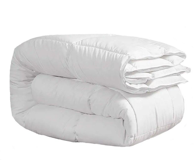 White Cotton Down Alternative Fill Hotel Collection King Duvet Inner ...