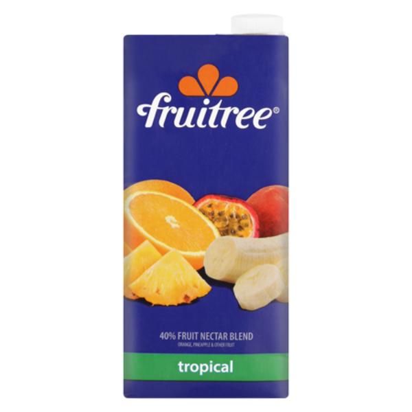 Fruitree Tropical 40% Fruit Nectar Juice - 1L x 12 Pack | Shop Today ...
