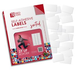 Redfern Bordered 21up A4 Self-Adhesive Labels 10 Sheets | Shop Today ...