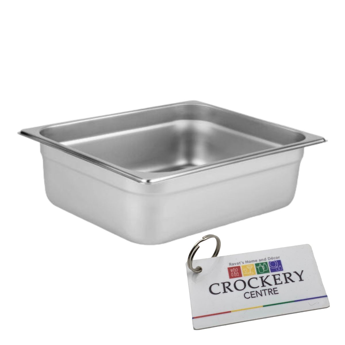 Stainless Steel Insert Half 100mm Catering Equipment + Keyring | Shop ...