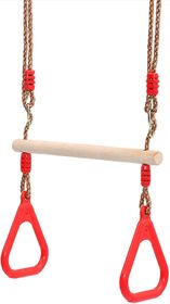 Kids and Adults Trapeze Swing Ring Set Garden Playground Toy | Shop ...