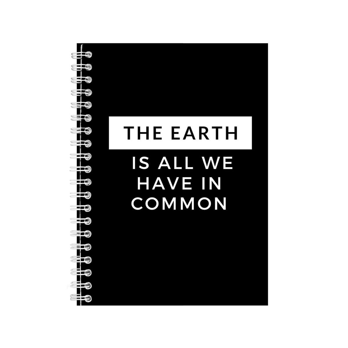 Common A5 Notebook Spiral Lined Motivational Saying Graphic Notepad ...