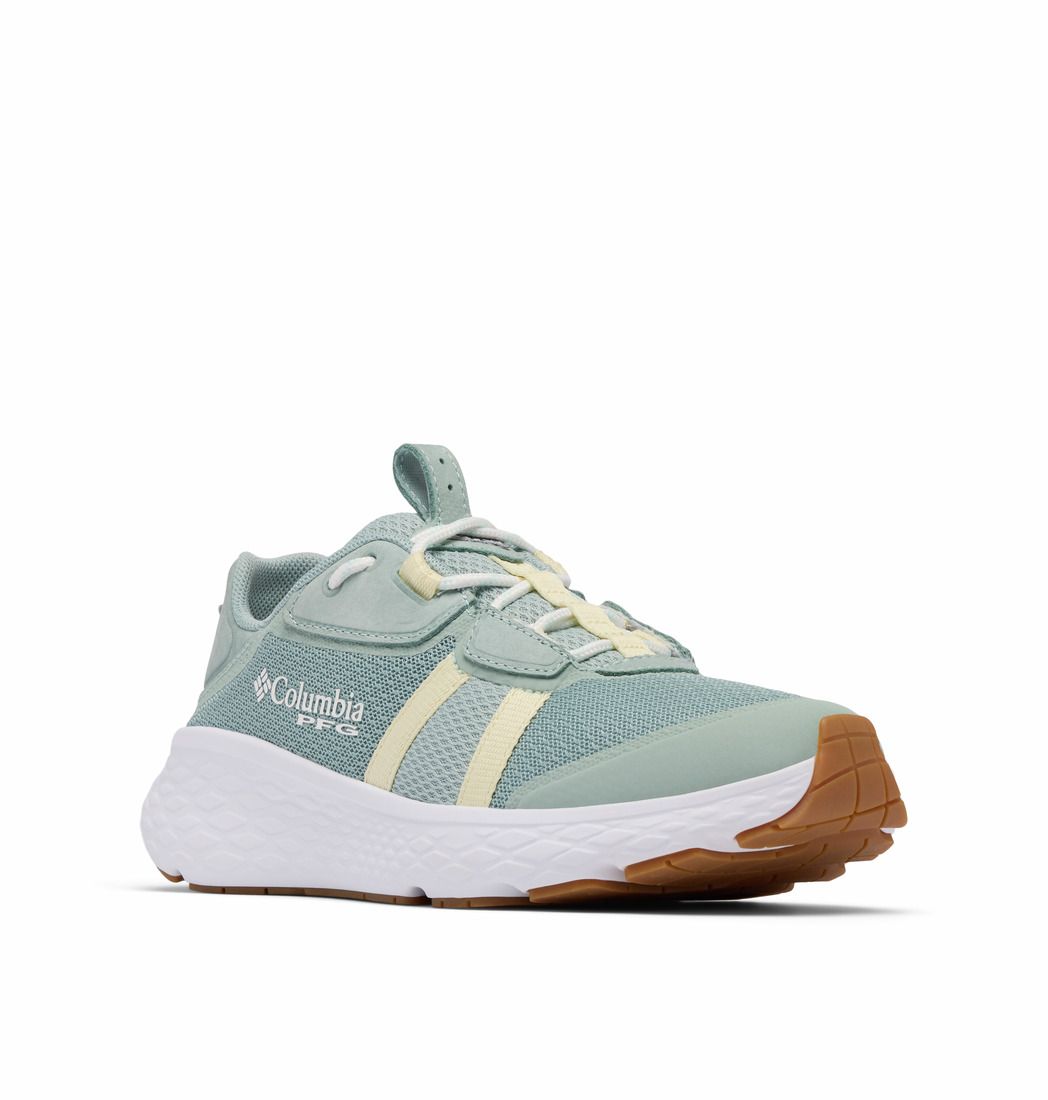 Columbia Women's Castback TC PFG Shoes - Crush Blue/Lemon Wash | Shop ...