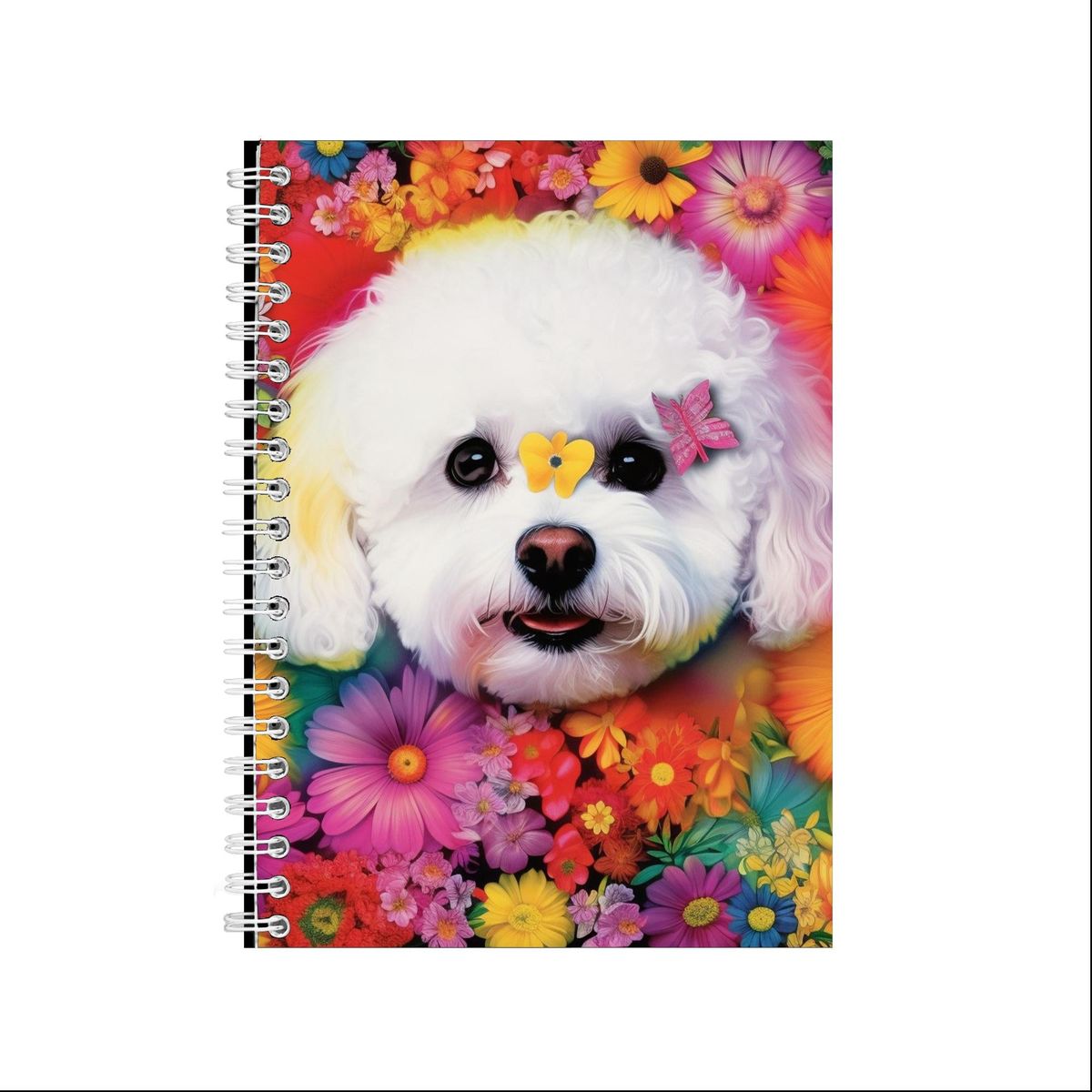 BICHON FRISE Ninji A5 Notebook B-Day Gift | Shop Today. Get it Tomorrow ...