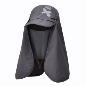 Supersonic Neck Face Flap Outdoor Cap UV Protection Sun Fishing Hats ...