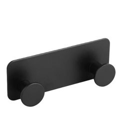 2-Hook Bathroom Hook Rack - Black | Shop Today. Get it Tomorrow ...