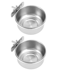 2 Pieces Bird Feeding Cups with Wing Nut - 4 x1.8in/10x4.5cm | Shop ...