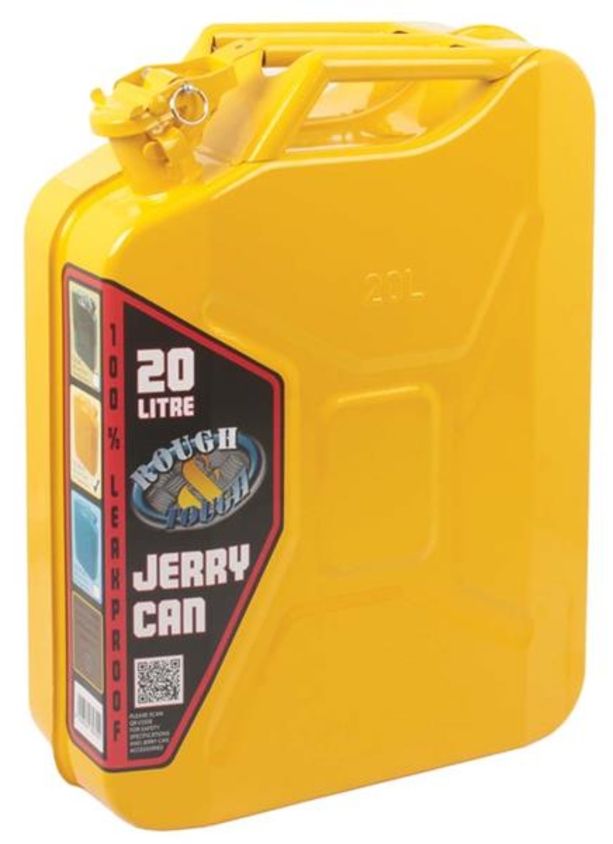 Rough & Tough 20 Litre Diesel Jerry Can - UN and CE Approved | Shop ...