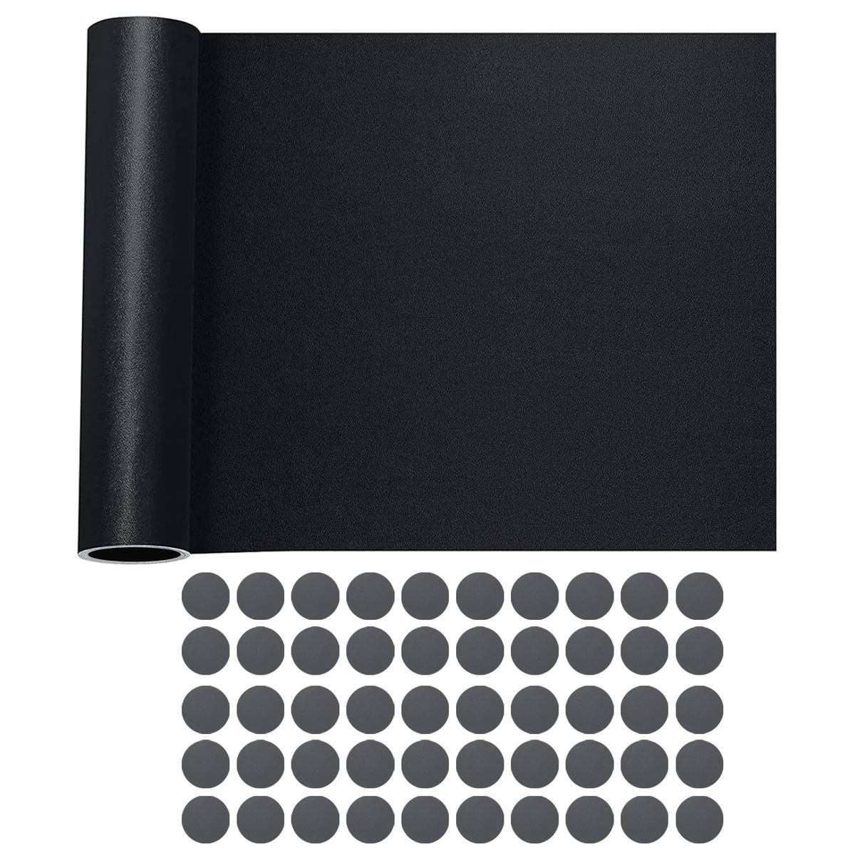 Self Adhesive Leather Repair Patch - 100 x 30cm & 50 Piece Round ...