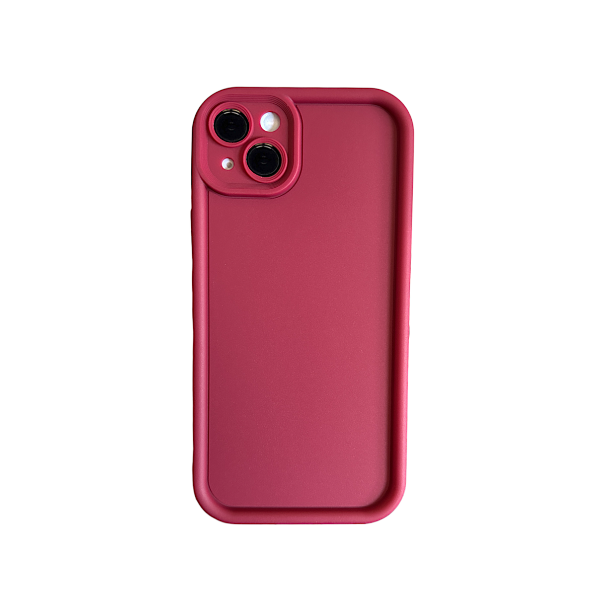 Burgundy - Phone Case with Pro Camera & Bubble Edge - Iphone 15 | Shop ...
