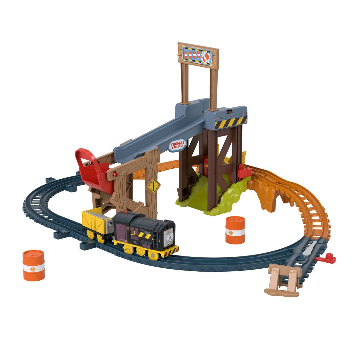 Fisher-Price Thomas & Friends Diesel'S Lift & Load Construction Set ...