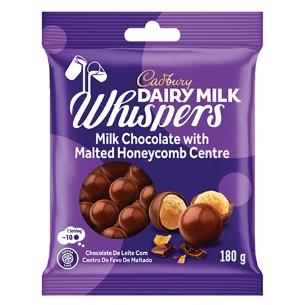 Cadbury Whispers Milk Chocolate 180g | Shop Today. Get it Tomorrow ...