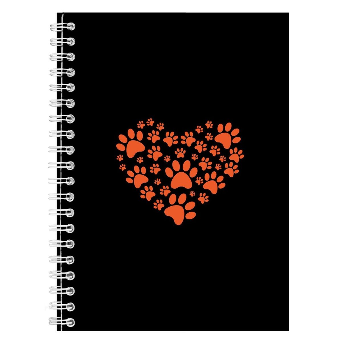 DOg Paw Heart Notebook Pet Gift Idea A4 Notepad 126 | Shop Today. Get ...