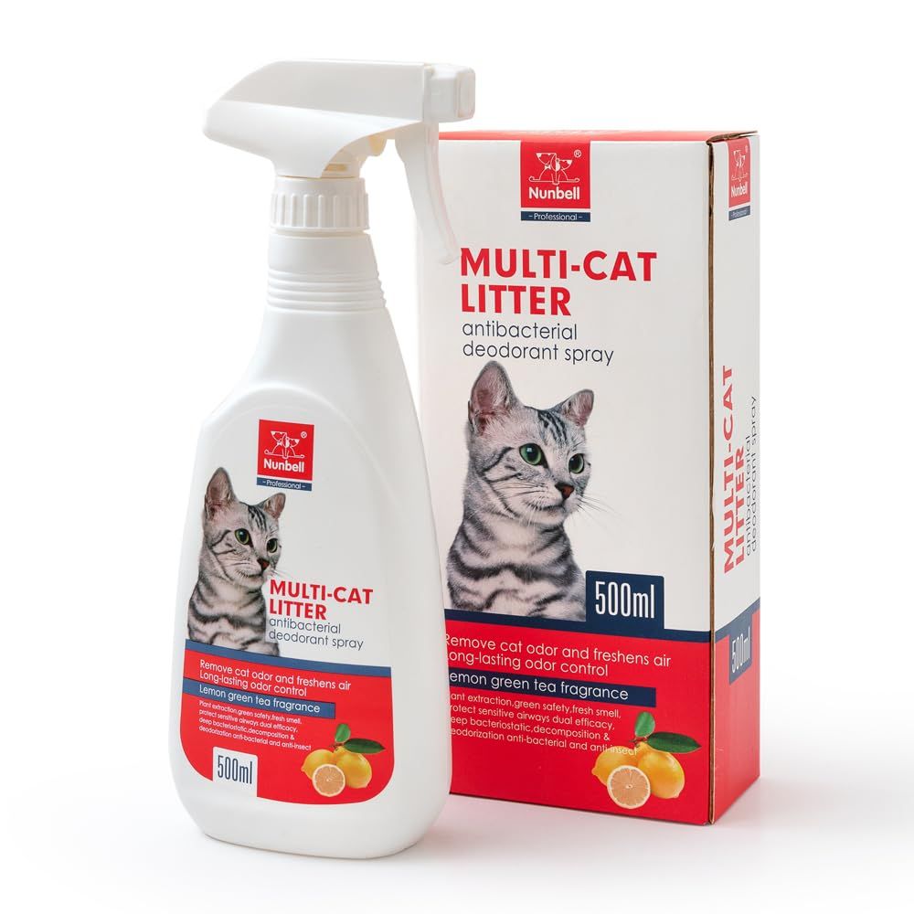 Nunbell Multi-Cat Litter Antibacterial Deodorant Spray 500 ml | Shop ...