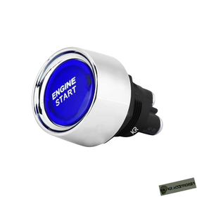 KR Custom Ignition Push Start Button (Blue or Red) | Shop Today. Get it ...