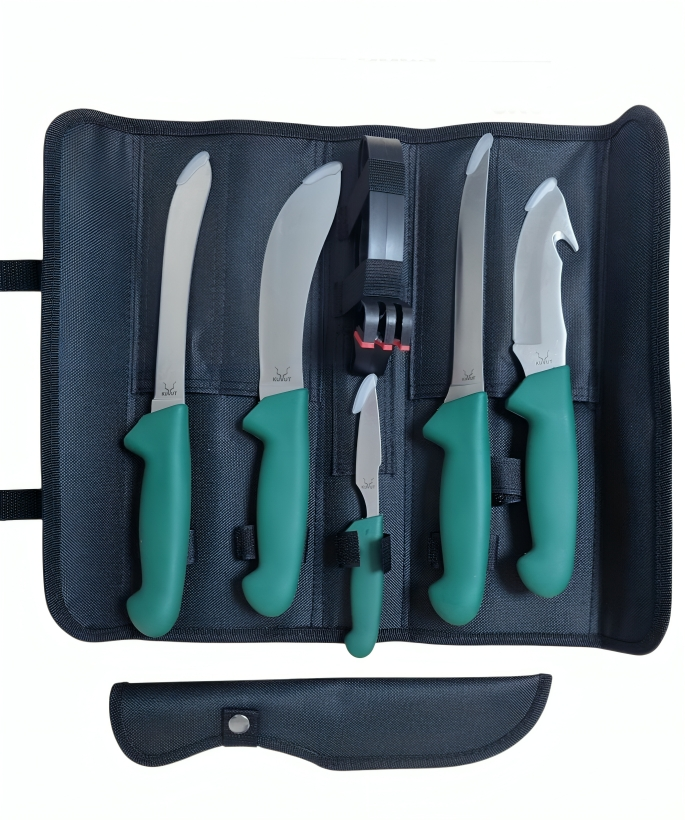 KuVut Slagbok 6-Piece Hunters Knife Set with Carry Bag | Shop Today ...