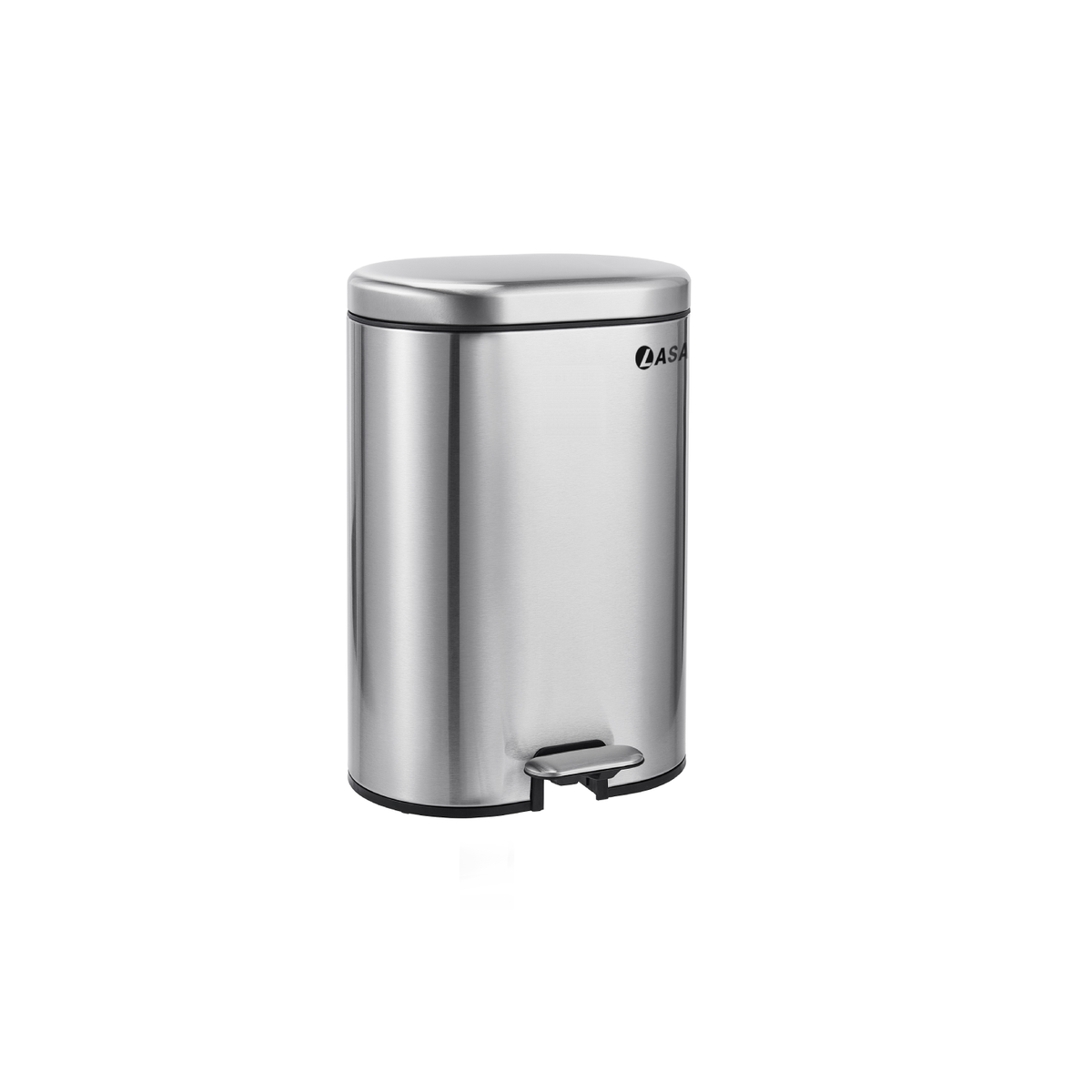 Oval 30L Stainless Steel Bin - Sleek & Durable Trash Can | Shop Today ...