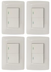 Hello Today White 2 Lever Light Switch - 4 Pack | Shop Today. Get it ...