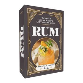 Rum Cocktail Cards A-Z: The Ultimate Drink Recipe Dictionary Deck ...