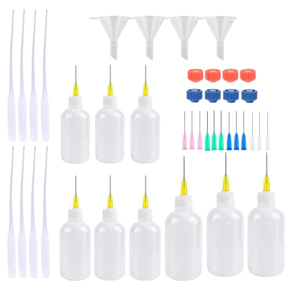 Art & Craft Dropper Bottle Set Dispensing For Liquid Glue and Ink set ...