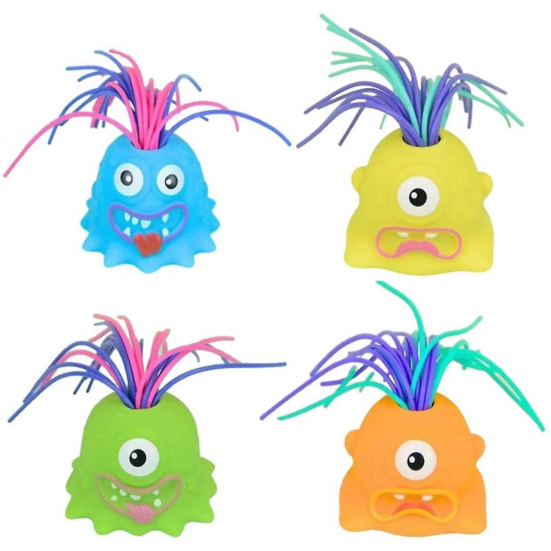 Screaming Monster - Hair Pulling Fidget Toy - 7cm - 4 Piece | Shop ...