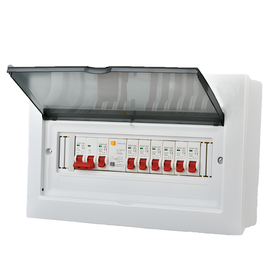 Fuse Box Distribution Box IP40 Protective Plastic Shield Complete DB ...