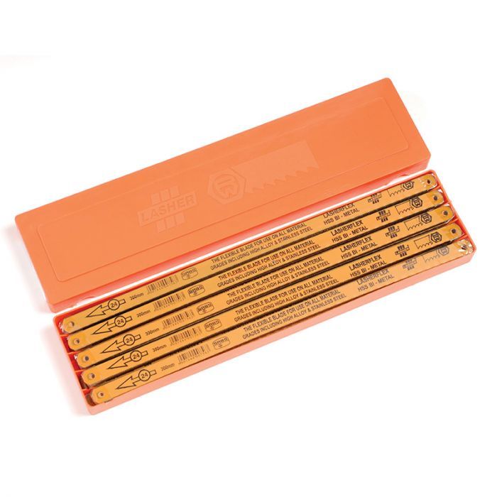 Bulk Pack 10 x Lasher Bi-Metal Hacksaw Blade 18Tpi 751 | Shop Today ...