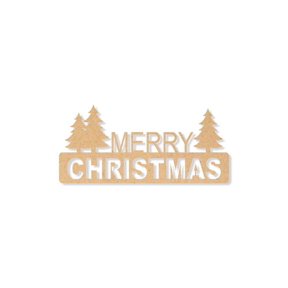 MDF Decorative Wall Art - Merry Christmas | Shop Today. Get it Tomorrow ...