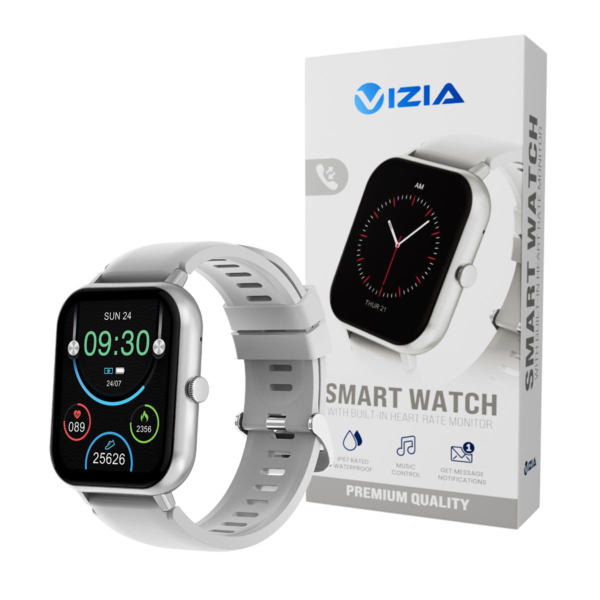 Vizia Nexa Series Smartwatch with Fitness Tracking & Bluetooth Calling ...