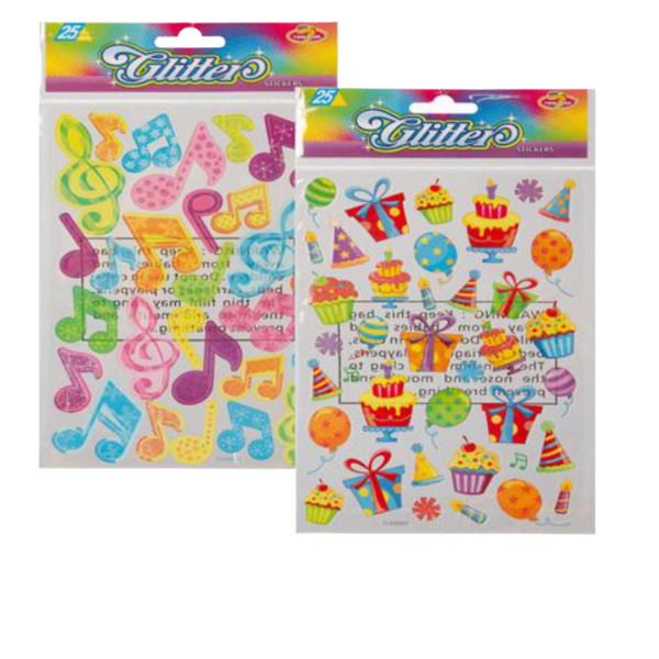 25 Piece Sparkle Sticker Pack x 2 | Shop Today. Get it Tomorrow ...