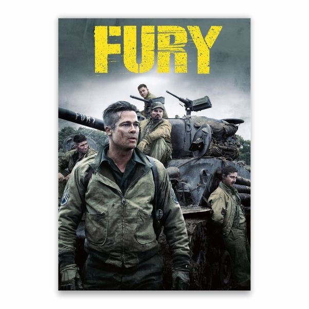 Fury Movie Poster - A1 | Shop Today. Get it Tomorrow! | takealot.com