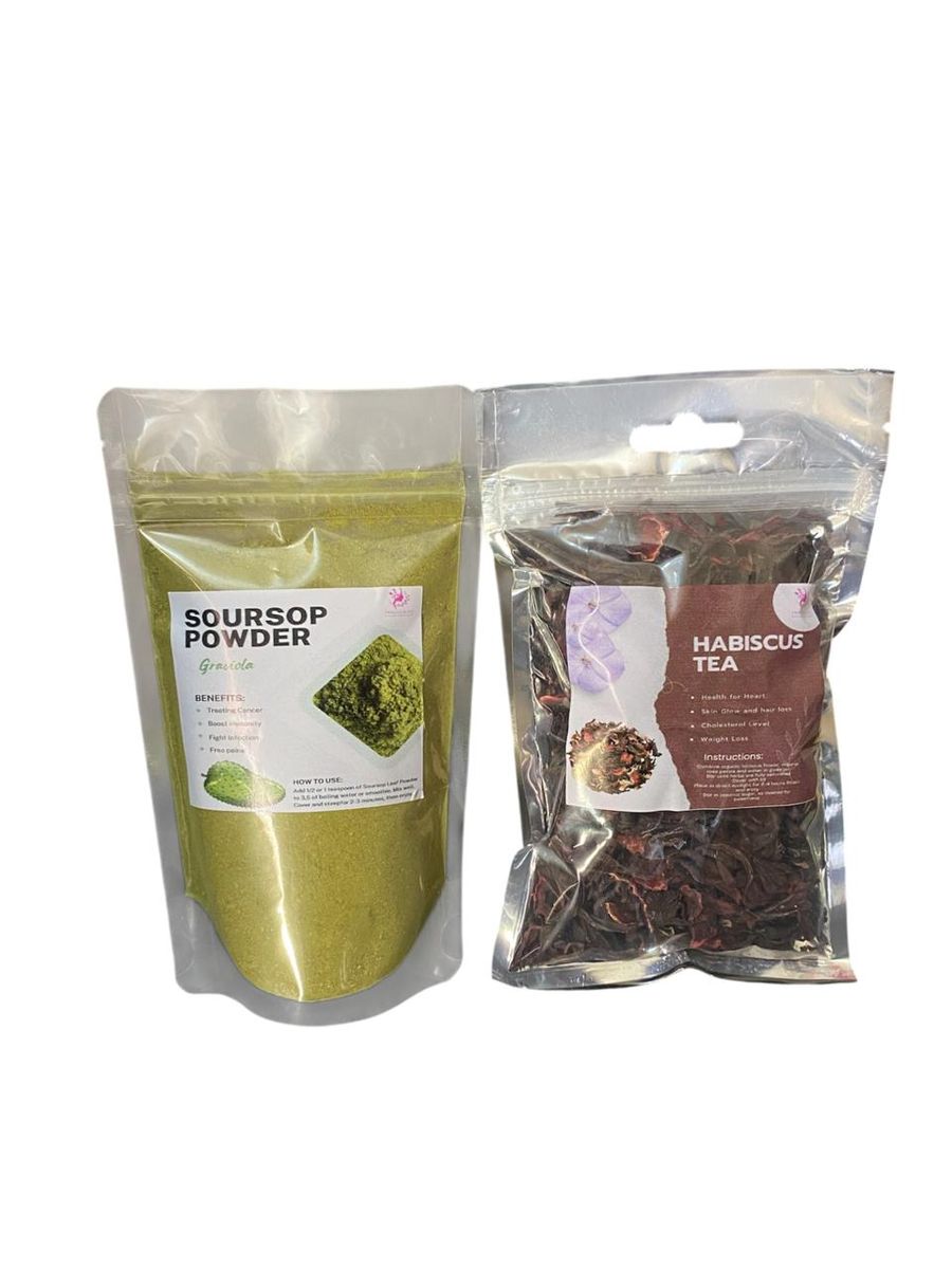 2x 100g Habiscus and Soursop Tea Combo | Shop Today. Get it Tomorrow ...