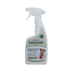 Babysafe - Nappy Bin, Potty & Toilet Seat Cleaner + Deodorizer 500ml ...