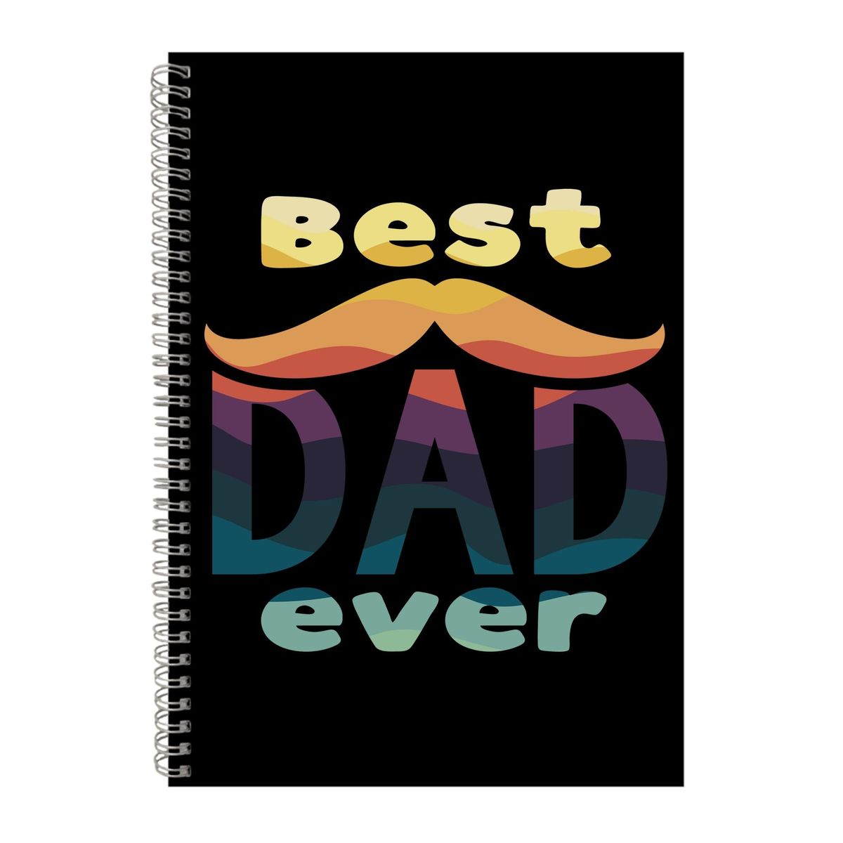 Best A4 Notebook Pad for Men Trendy Father's Day Graphic Words Present ...