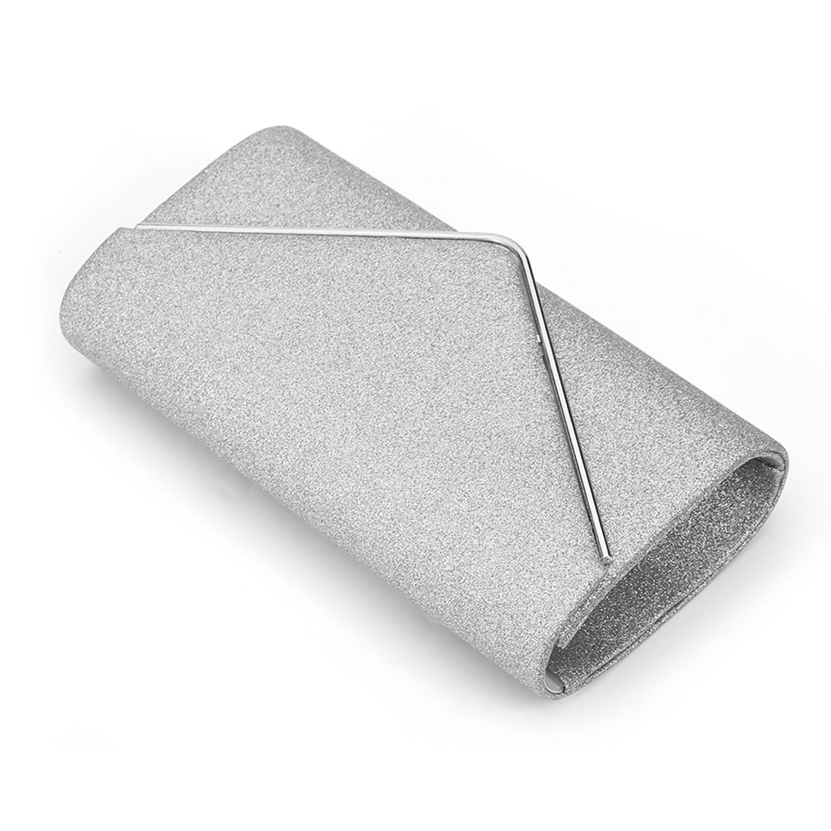 Silver Evening Bag with Chain for Wedding & Formal Parties | Shop Today ...