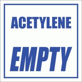 Acetylene Empty Sign | Shop Today. Get it Tomorrow! | takealot.com