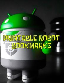 Printable Robot Bookmarks: Printable Robot Bookmarks. Robot Coloring ...