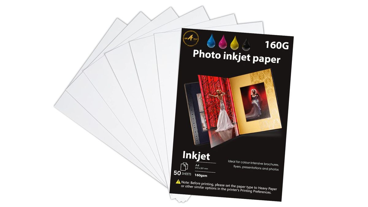 A4 160Gsm Glossy Photo Paper (high-gloss Paper)-Pack of Photo 50 sheets ...