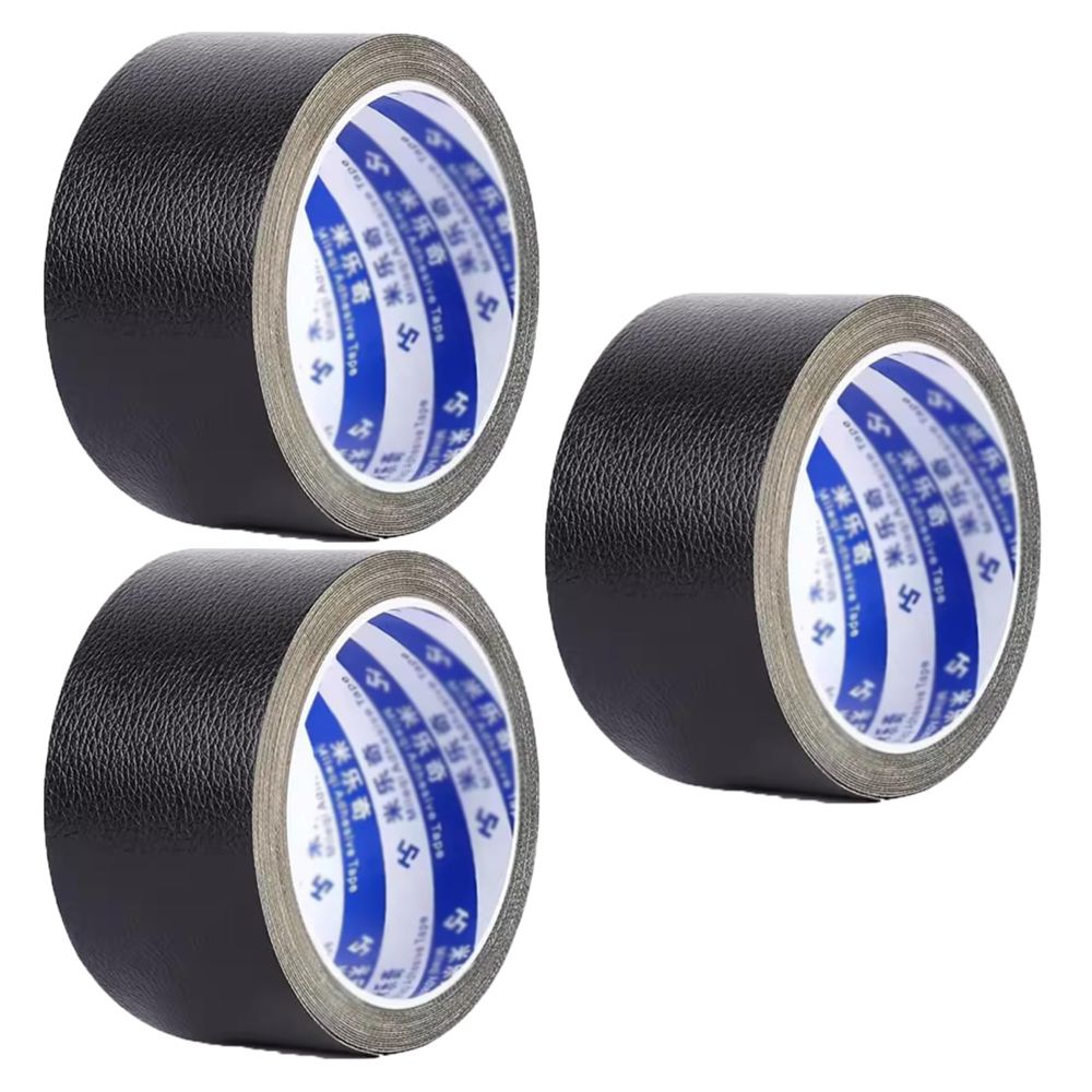 Tool DIY Self Adhesive Leather Damage Repair Tape Roll Set of 3 (5cm x ...