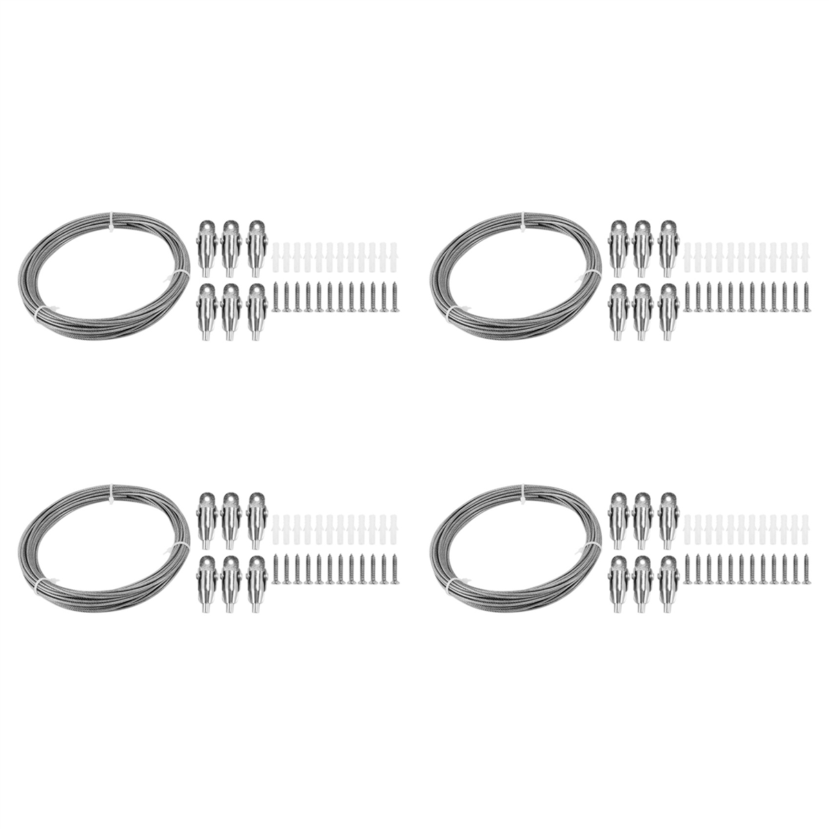 10M Stainless Steel Wire Rope Pvc Coated Steel Cable For Hanging | Shop ...