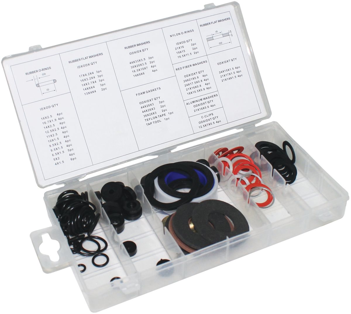 Assorted Tap and Cistern Washers - 127 Pieces | Shop Today. Get it ...