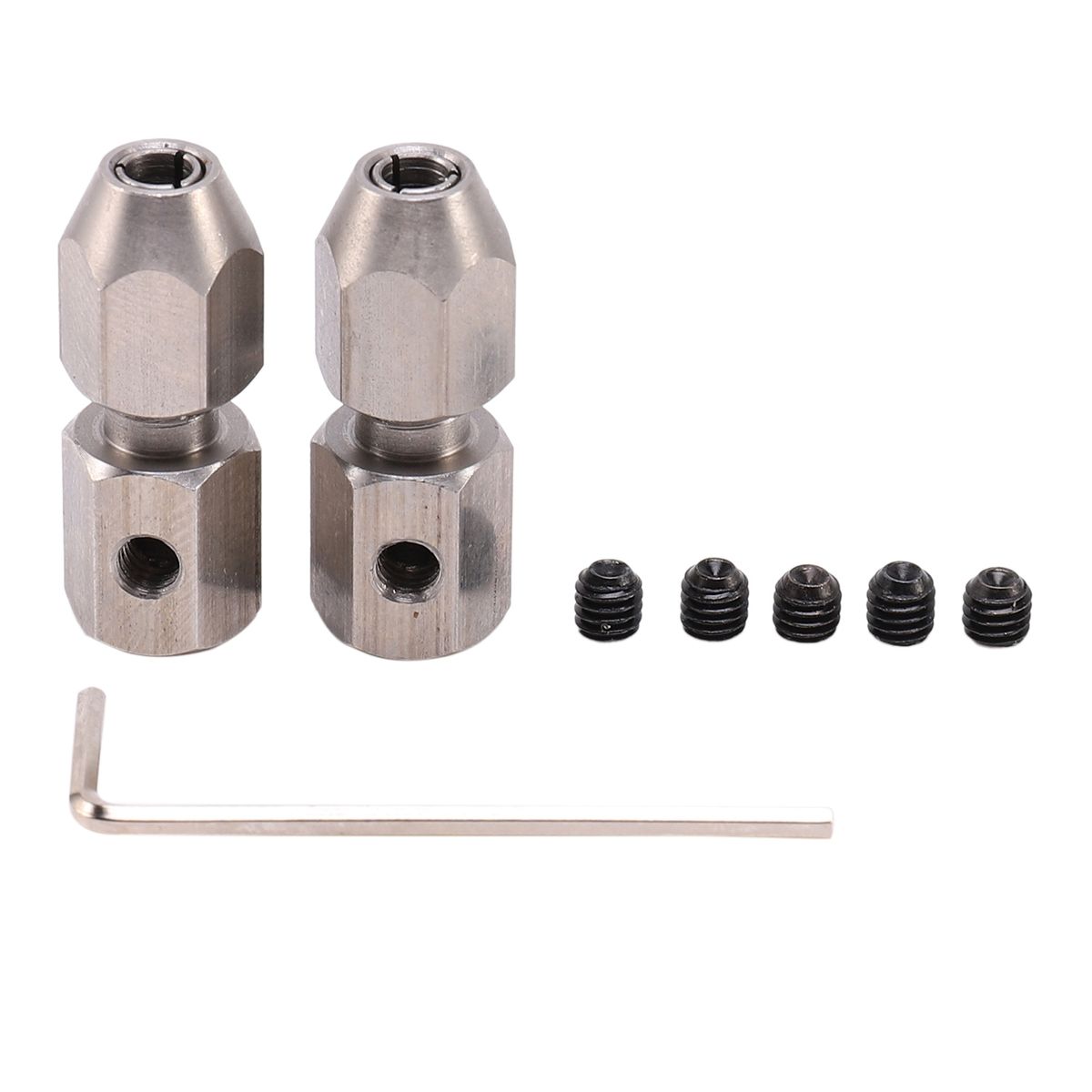 2Pieces RC Boat Flexible Coupling CNC Flex Collet Coupler,3.18X4Mm ...