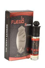 Fuego Xtreme Perfume 8ml Attar Roll-On for Men | Long-Lasting, Alcohol ...