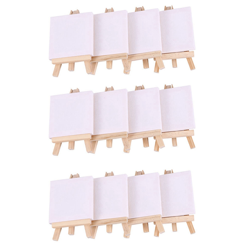 24Set Artists 5 Inch Mini Easel +3 Inch X3 Inch Mini Canvas Set | Shop ...