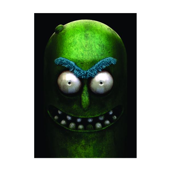 Pickle Rick and Morty - A1 Poster | Shop Today. Get it Tomorrow ...